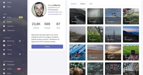 stacked bootstrap 4 angular admin template ft admin and angular