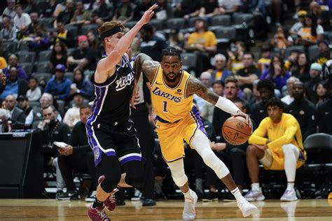 Dangelo Russell Leads Lakers To Exhibition Win Over Kings Los