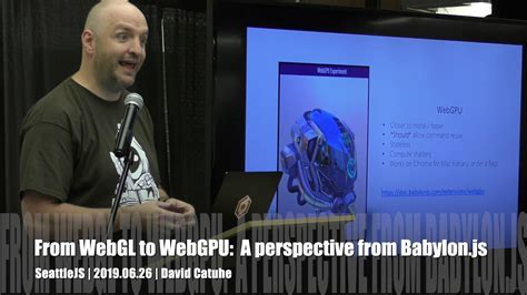 From Webgl To Webgpu A Perspective From Babylon Js By David Catuhe