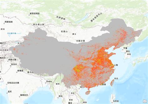 人口分布栅格全国范围的数据2000 2021年 经管文库（原现金交易版） 经管之家原人大经济论坛