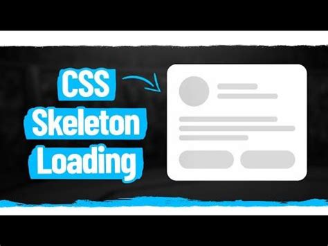 How To Create Skeleton Loading Animation With CSS Css Development
