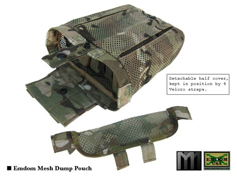 Emdom Mm Mesh Dump Pouch