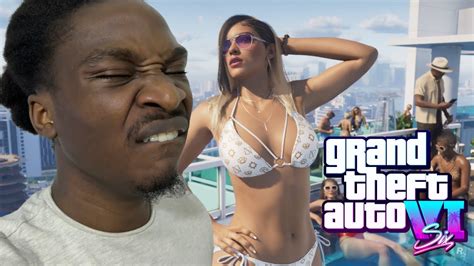 Gta 6 Trailer 1 Reaction Youtube