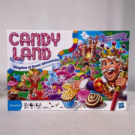 Candy Land Hasbro Gaming Kingdom Of Sweet Adventures Board Game Ages 3