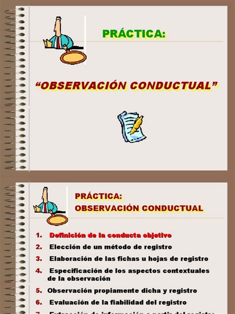 Guía De Observación Conductual Pdf Comportamiento Evaluación
