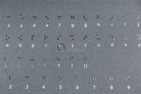 盲文书写的黑页顶部视图高清图片下载 正版图片307204534 摄图网