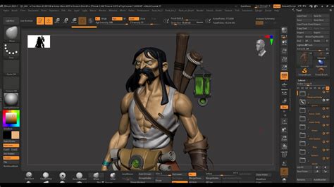 Stylized Character Sculpting In Zbrush Part 7 Refine Shape And