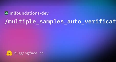 mlfoundations dev multiple samples auto verification seed code