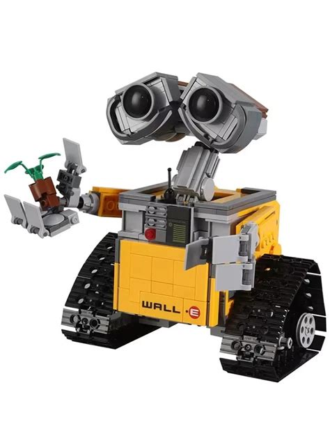 Model Kit Build Wall E Bloco De Montar Compat Vel Com Lego Disney