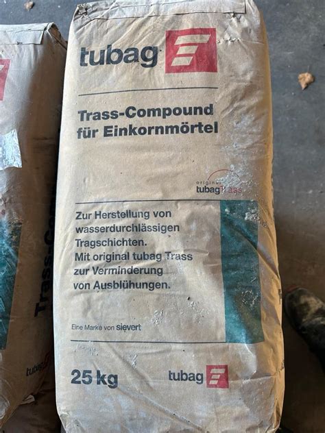 Tubag Tce 25kg Trass Compound Für Einkornmörtel In Nordrhein Westfalen