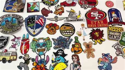 Custom Heat Press D Puff LOGO Badges Embroidered Patch Sew On Iron On Clothing Patches Custom