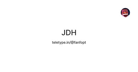 Jdh — Teletype