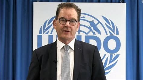 Gerd Müller Director General Un Industrial Development Organization