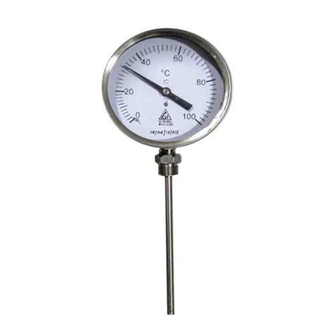 H Guru 0 600 Deg C Analog Temperature Gauge For Industrial At ₹ 1900 Number In Chennai