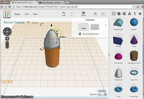 Tinkercad Rocket Design Youtube