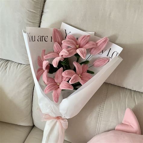 또떠요 동영상 제공 수채화 백합 꽃다발 Diy 패키지 모루 공예 전역선물 태교 생일선물 위시버킷