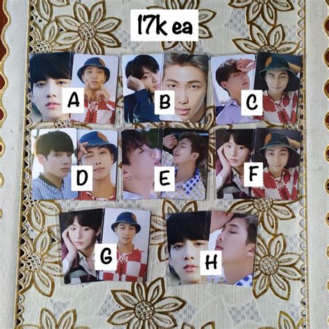 Jual Photocard Dicon 101 Bts Jungkook Rm Shopee Indonesia
