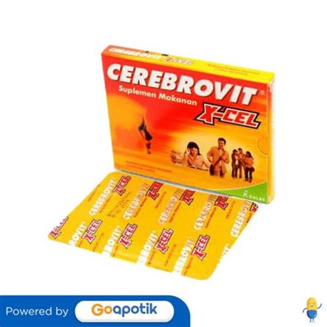 Jual Cerebrovit X Cell Strip Kapsul Shopee Indonesia