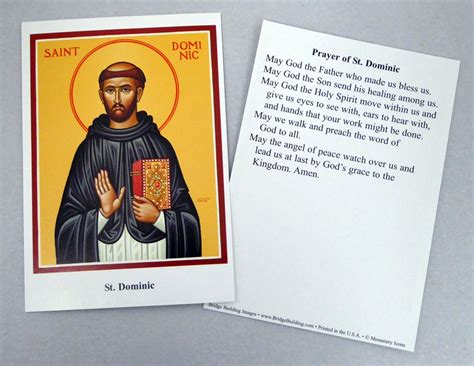 St Dominic Prayer Card Set Of 100 Desertcart India