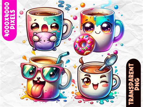 Coffee Mug Clipart Cute Mug Designs Printable Mug Clipart Png Coffee