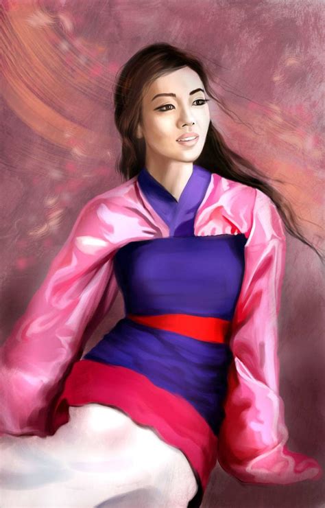 Mulan By Martadewinter On Deviantart Disney Princess Art Disney Mulan