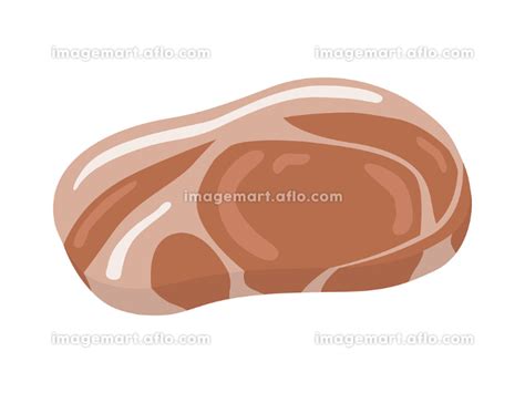焼いた豚肉のイラスト 146274688 イメージマート