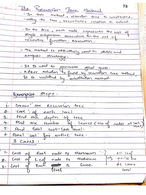 Module 15 Recursion Tree Pdf