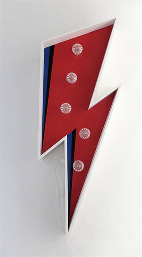 David Bowie Lightning Flash Light Etsy Australia