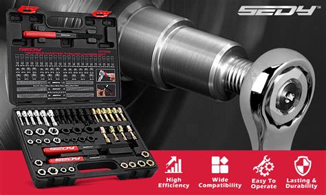 49 Piece Comprehensive Thread Repair And Chaser Tool Set Master Reth