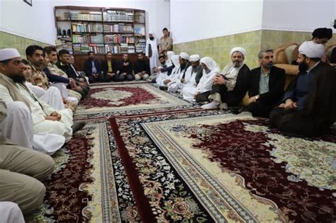 سراوان مقصد هیئت اعزامی رهبر انقلاب دیدار با جمعی از علمای اهل سنت