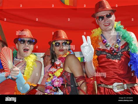 Vienna 17th Regenbogenparade Austrian Gay Pride Or Lgbt Pride Took