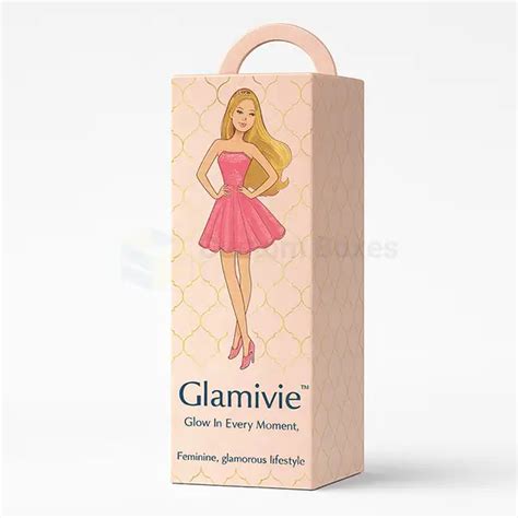 Barbie Doll Packaging Custom Printed Boxes