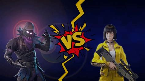 Fortnite Vs Free Fire YouTube