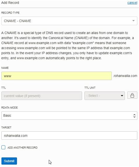 Rohan Walias Tech Blog Set Up Oracle Cloud Infrastructure Dns To Use Domain Name