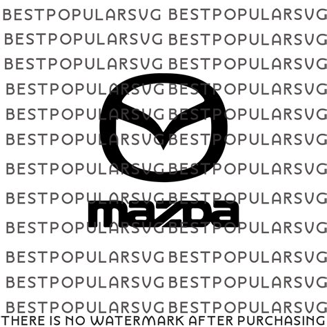 Mazda Logo Svg Silhouette Cameo Cricut Cut File Vector Png 49 Off