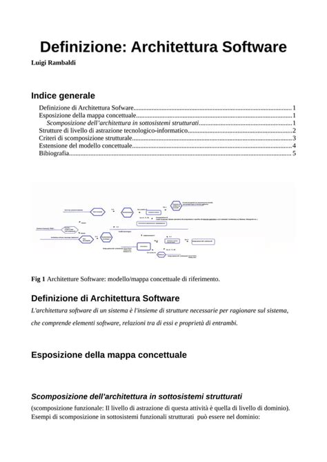 Software Architectures A Short Treatise And Conceptual Maps Pdf