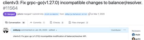 后端 Go Etcd 的依赖问题终于解决了。。。 煎鱼的清汤锅 Segmentfault 思否