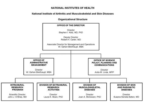 Nih Organizational Chart
