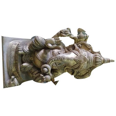 Golden Brass Ganesha Statue Temple At Rs 1500 In Aligarh Id