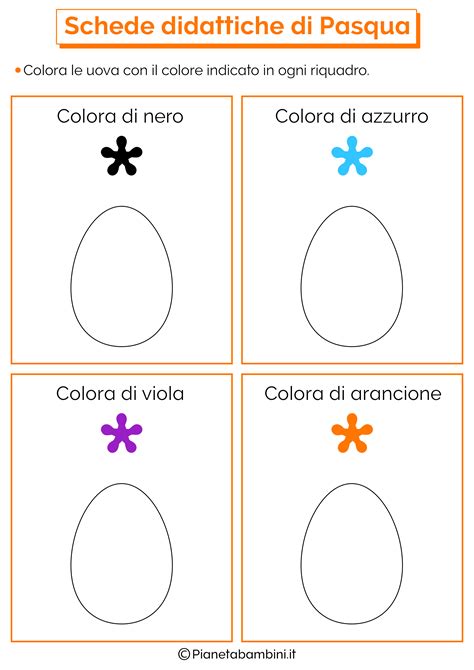 Disegni Da Colorare Per Pasqua Scuola Dellinfanzia
