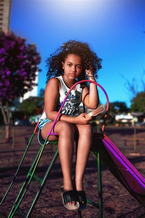 Girl Slide Park Free Photo On Pixabay Pixabay