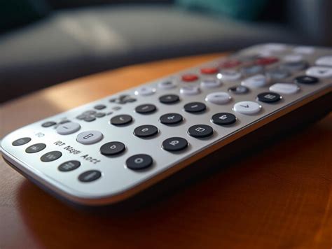 Premium Photo Remote Control Program Switching Or Button Pressing On