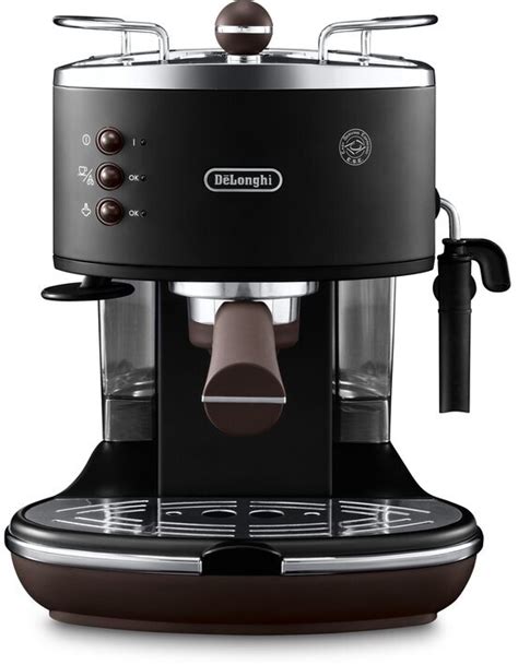 Кофеварка рожковая De'Longhi Icona Vintage ECOV 311, черный — купить в ...