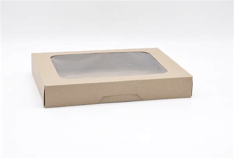 15x11 5x2 25 Kraft Automatic 6 Corner Beers With Window 1 Piece