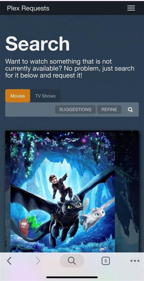 Ombi Web Interface Not Working With Iphone Issue Ombi App Ombi GitHub