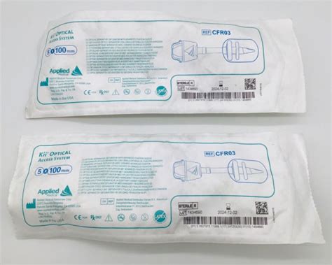 New Applied Medical Cfr03 Kii Optical Access System Optical Separator Obturator With Advanced