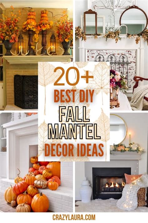 20 Stunning And Magical Diy Fall Mantel Decor Ideas