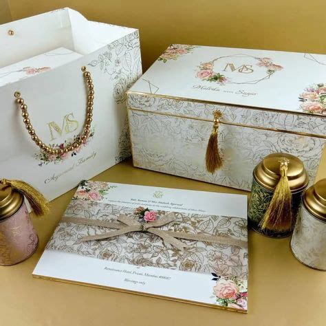 Indian Wedding Invitation Box