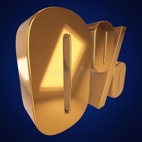 Null Percent On Blue Background Stock Illustration Illustration Of Market Font 88343143