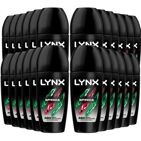 Lynx Africa 48 Hours Anti Sweat Protection Anti Perspirant Roll On 50ml
